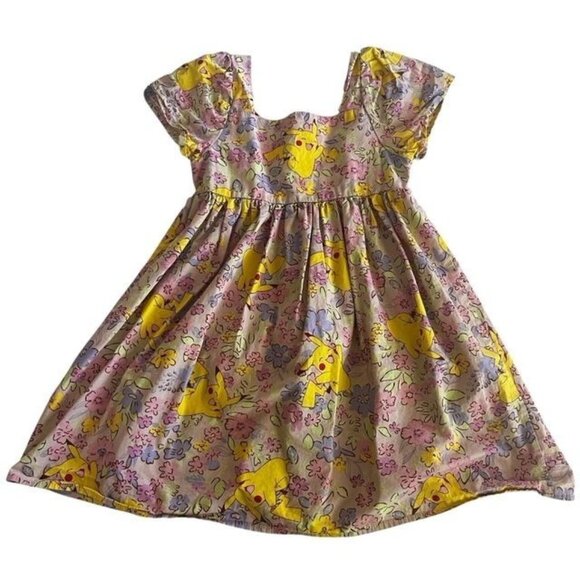 Pokemon | Dresses | Pokemon Pikachu Dress Girls Size 67 | Poshmark
